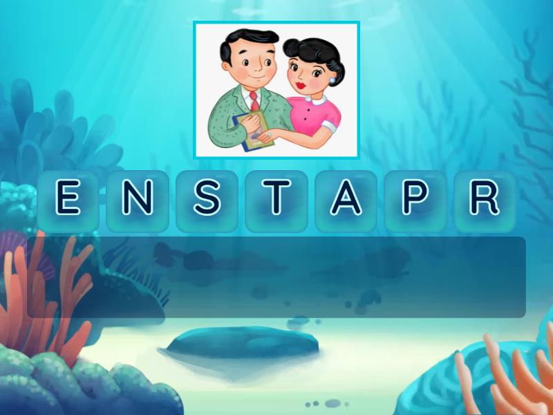 GRADE 3_MOVERS_UNIT 4_FAMILY - Anagram