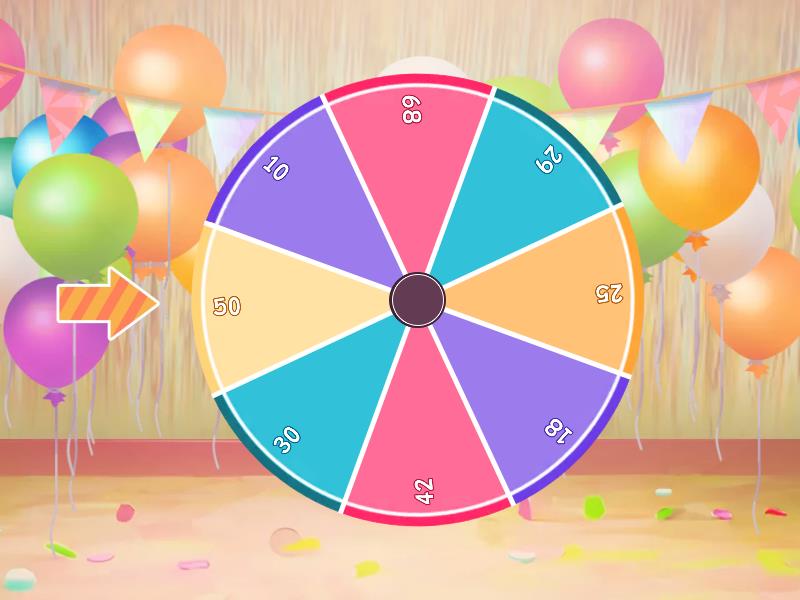 TELL THE NUMBER! - Spin the wheel
