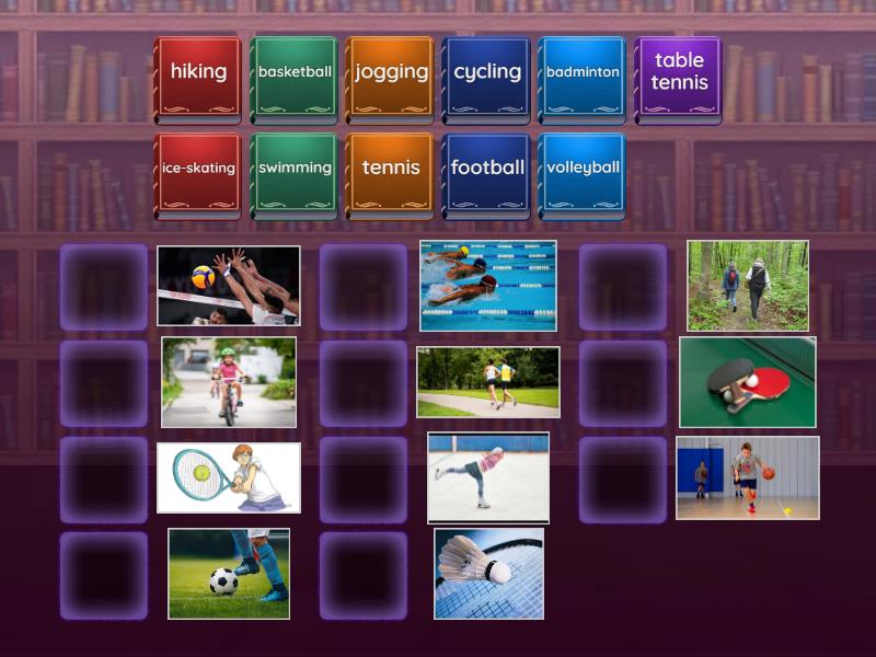 (2B) Ch5 vocabulary_sports - Match up