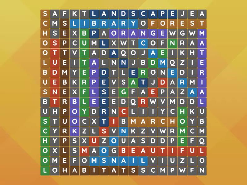 Word search - Wordsearch