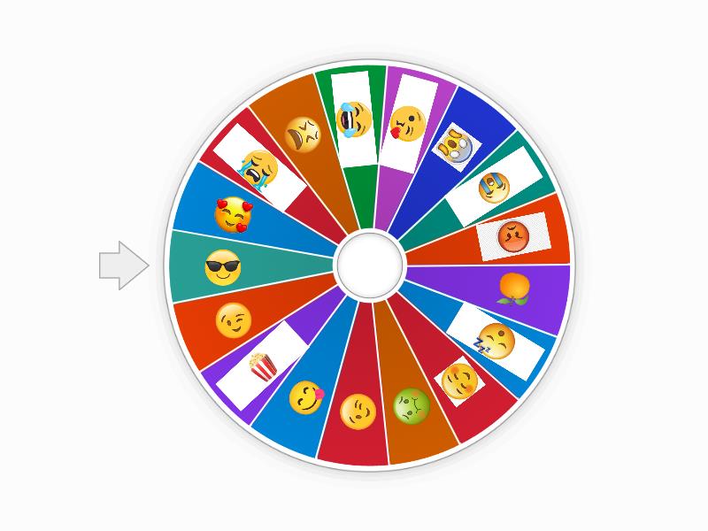 Jogo emoji - Spin the wheel