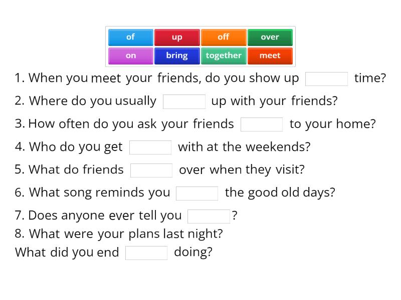 Harmonize 4 p 11 - Complete the sentence