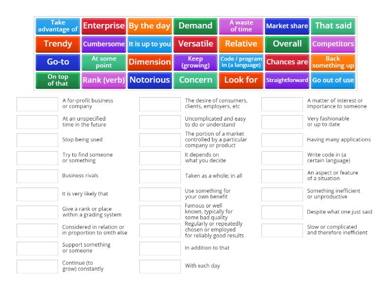 English for IT / Lesson 4 / Programming languages - Match up