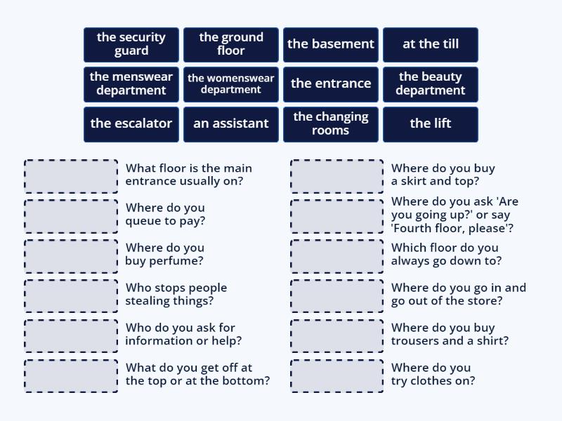 Do you sell? - Match up
