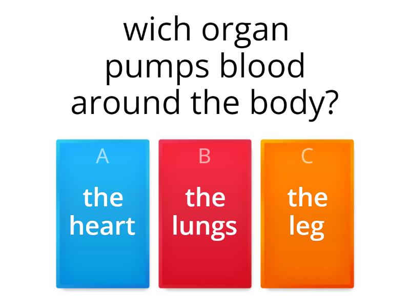circulatory and respiratory system - Quiz