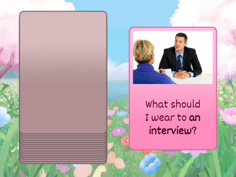 Clothes - - Speaking cards