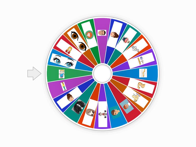 Physical description - Spin the wheel