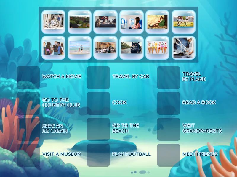 Holidays vocabulary - Match up