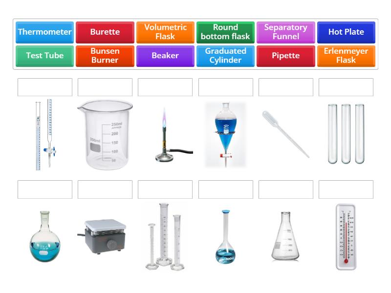 B Lab Equipment - Match up