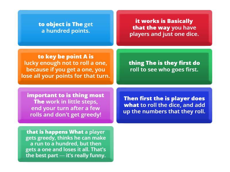 The game of Cyclops: describing procedures - Flip tiles