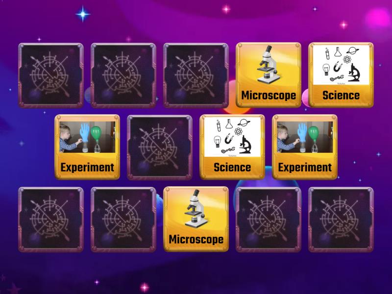 What we do in Science - Matching pairs