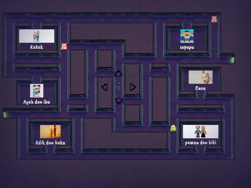 LABIRIN SILSILAH KELUAR DAN PETA TEMPAT KITA TINGGAL - Погоня в лабиринте