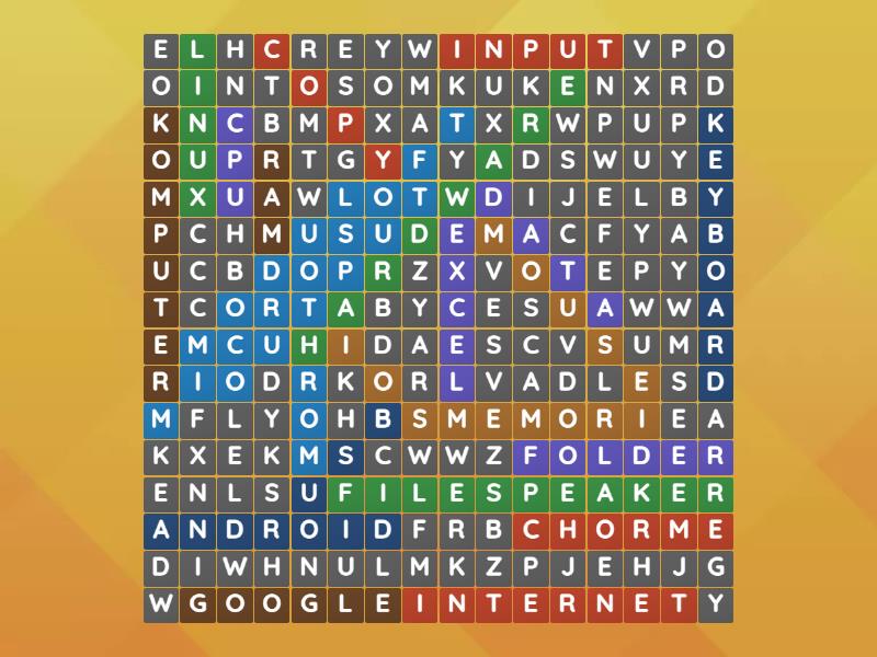 informatika - Wordsearch