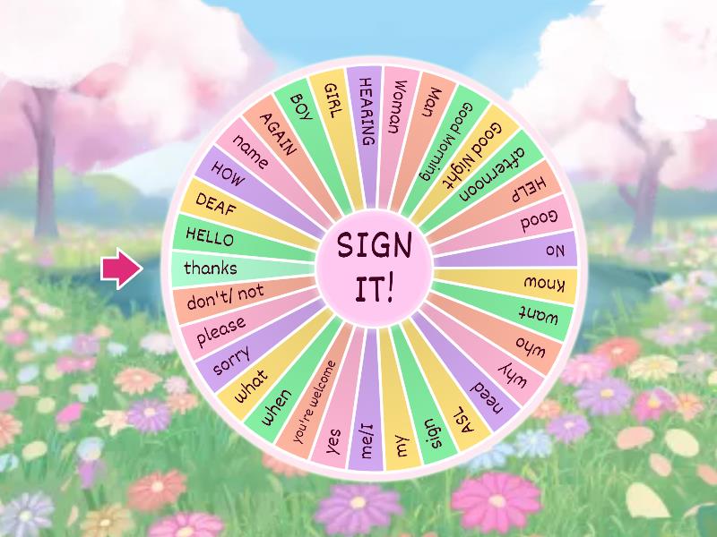 ASL 1 - Random wheel