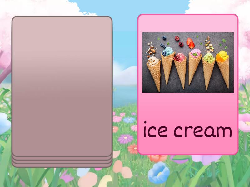 sweets - Speaking cards