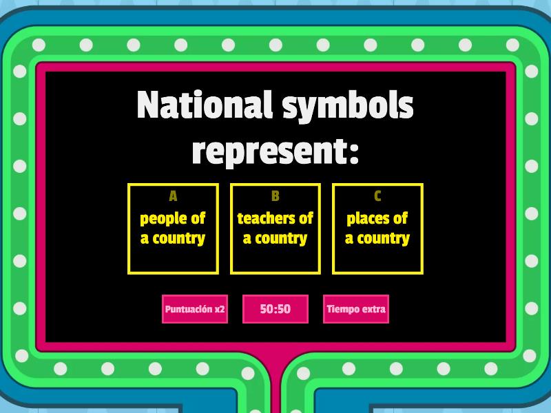 National Symbols - Game show de TV