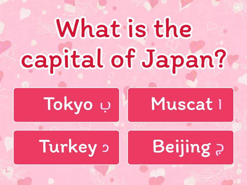 Japan - Quiz