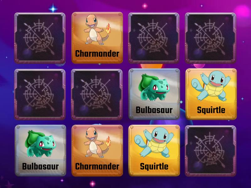 Pokemon Matching Game - Memory