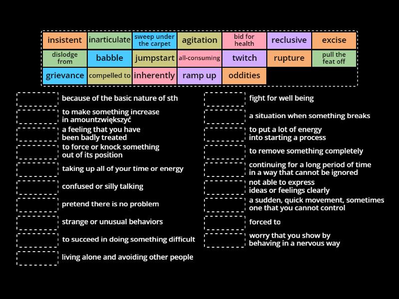 ENG-ENG Breakdown 1 - Match up