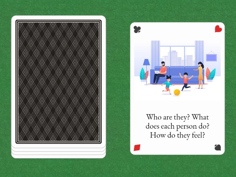 Present Simple cards - Speaking cards