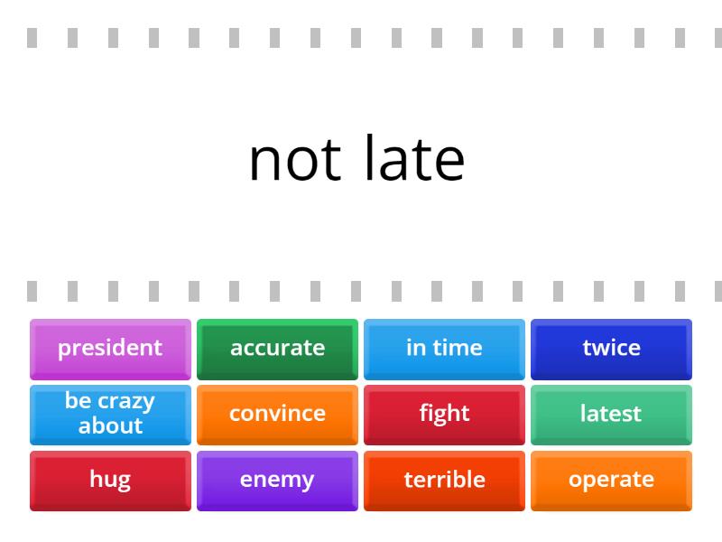 Unit 2 revision part 2 - Find the match