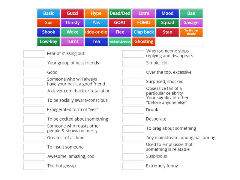 American Slang - Une las parejas