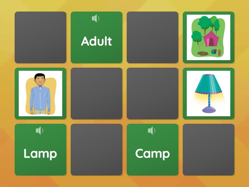 Oxford Phonics ng-nk-nd-nt-lt-mp - Matching pairs