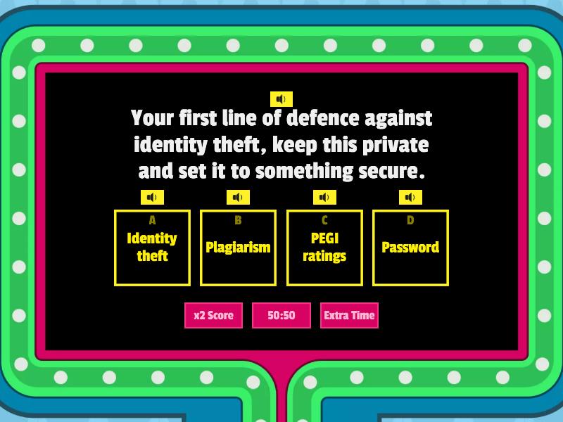 Online safety Quiz - Kuis gameshow