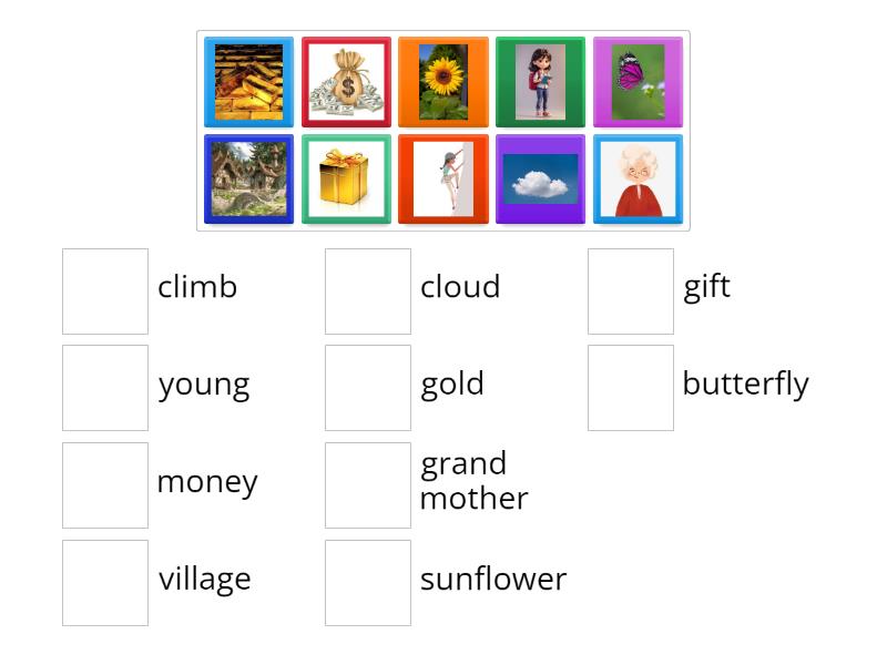 vocabulary - Match up