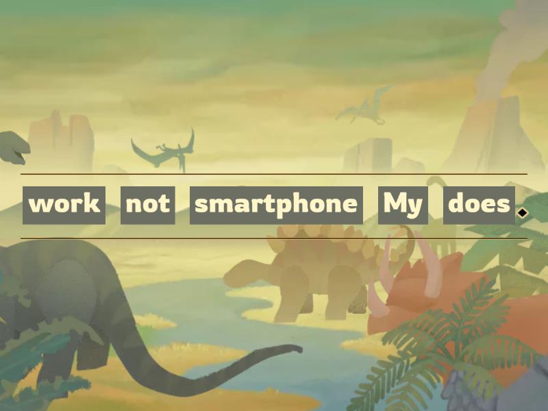 gadgets words order - Unjumble