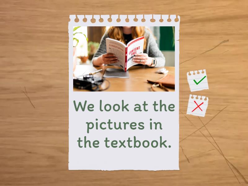 Verbs see watch look - Flash cards