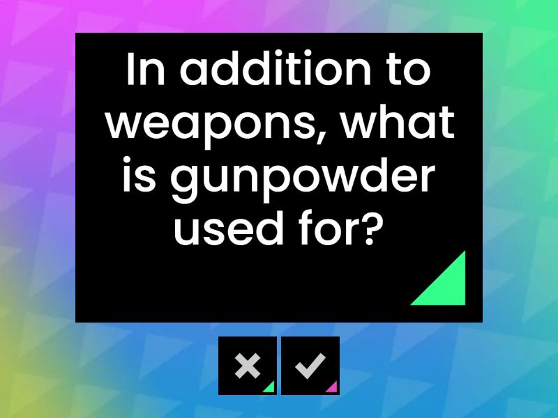 Gun_Gun_Powder - Flash cards