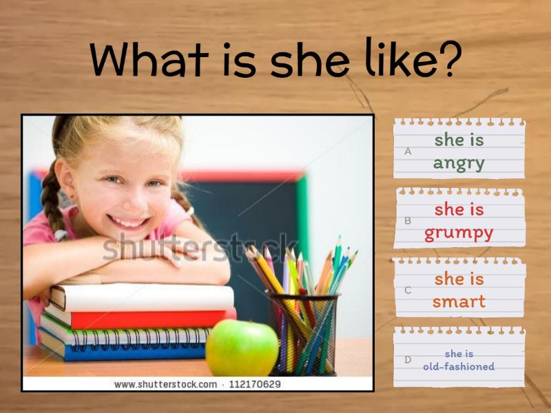 what is he/she like? - Quiz