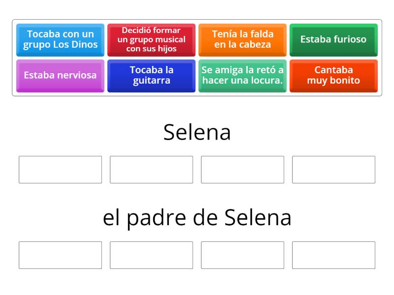 Selena - capítulo 1 - Group sort