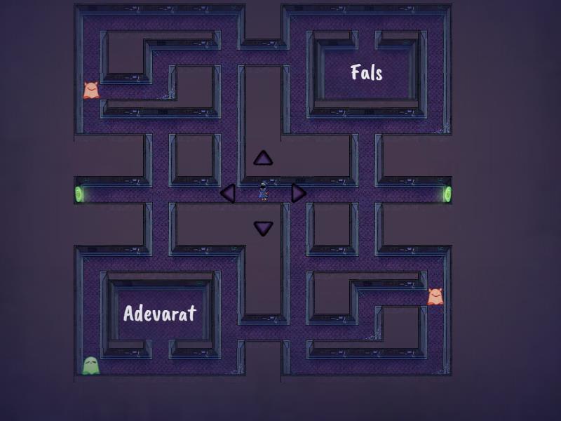 Structuri repetitive - Maze chase