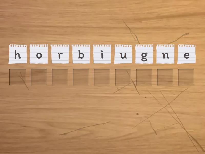 Prepare 3 Unit 10 Vocabulary - Anagrama