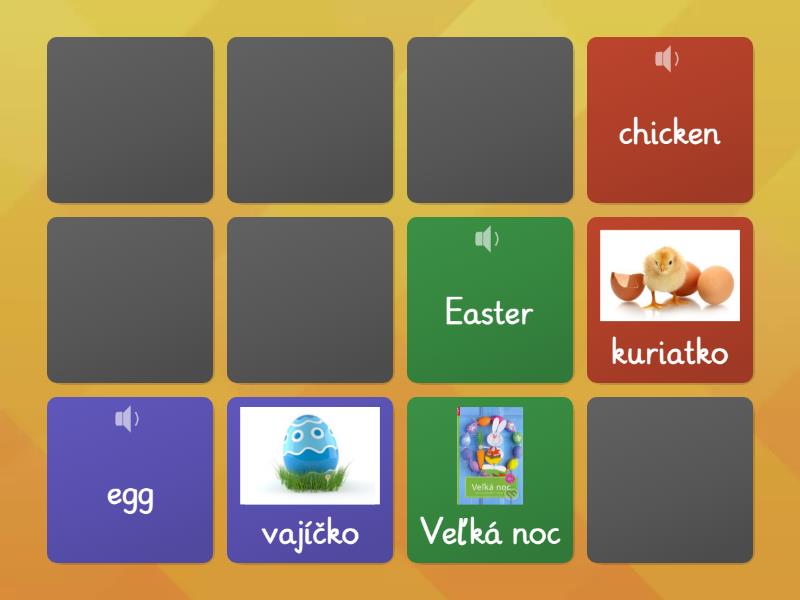 Easter - Matching pairs