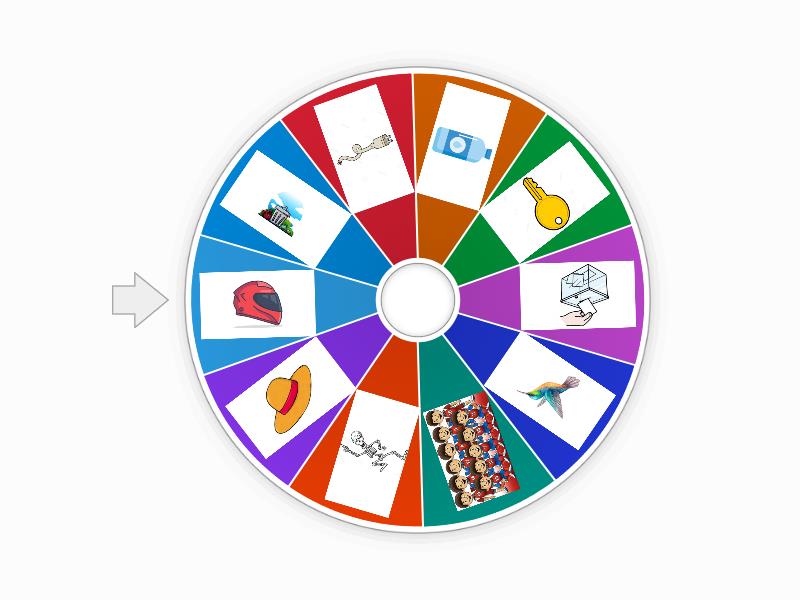 Dictado visual - Spin the wheel