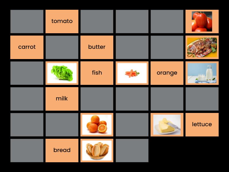 Food - Matching pairs