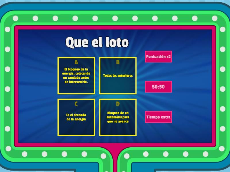 Loto - Gameshow quiz