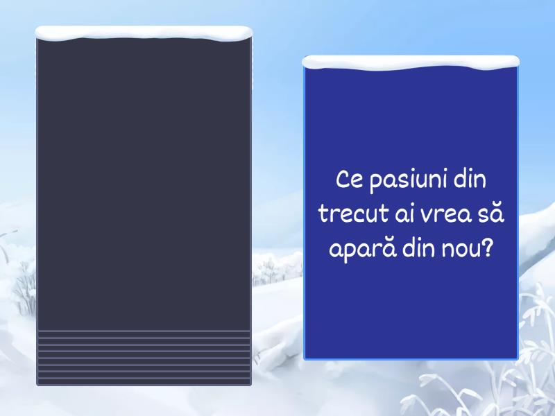 Lecția 3. Întrebări - pasiuni ? - Random cards
