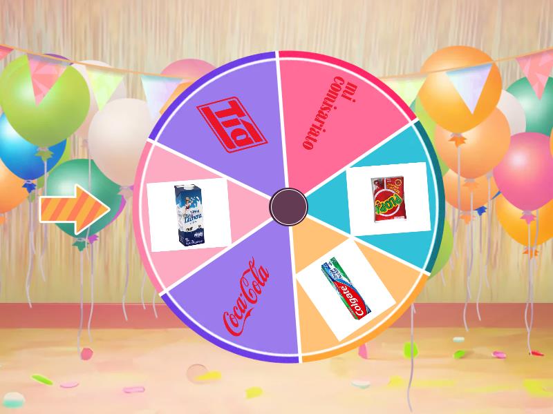 Rotulos y etiquetas - Spin the wheel