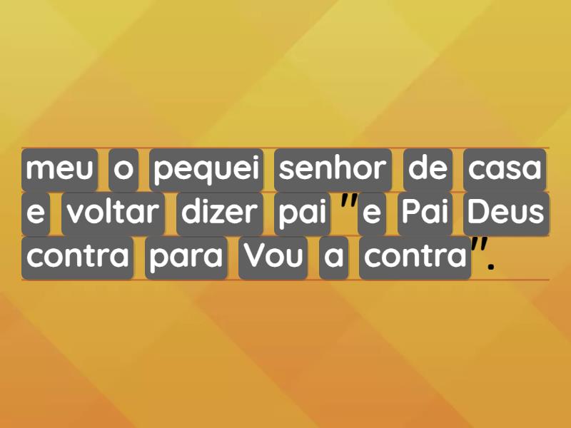 desvende o versículo bíblico - Unjumble