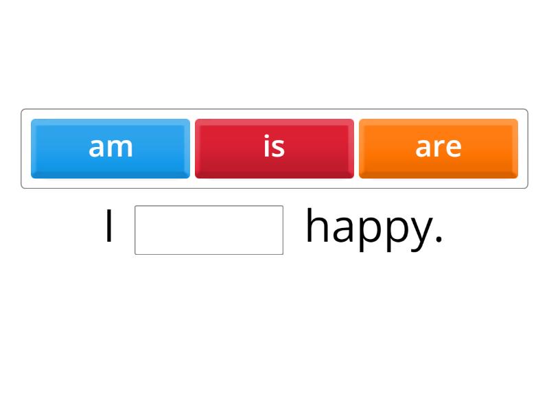 Verb to be and emotions - Complete the sentence