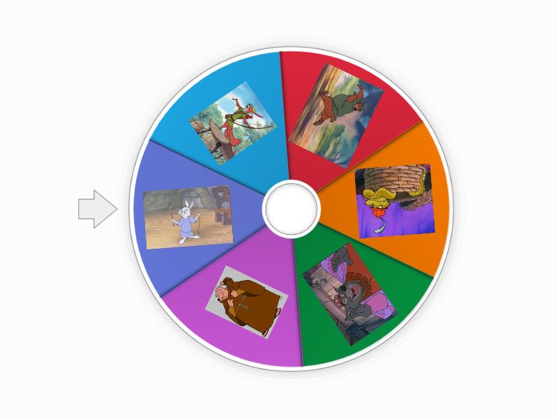 Robin Hood - Spin the wheel