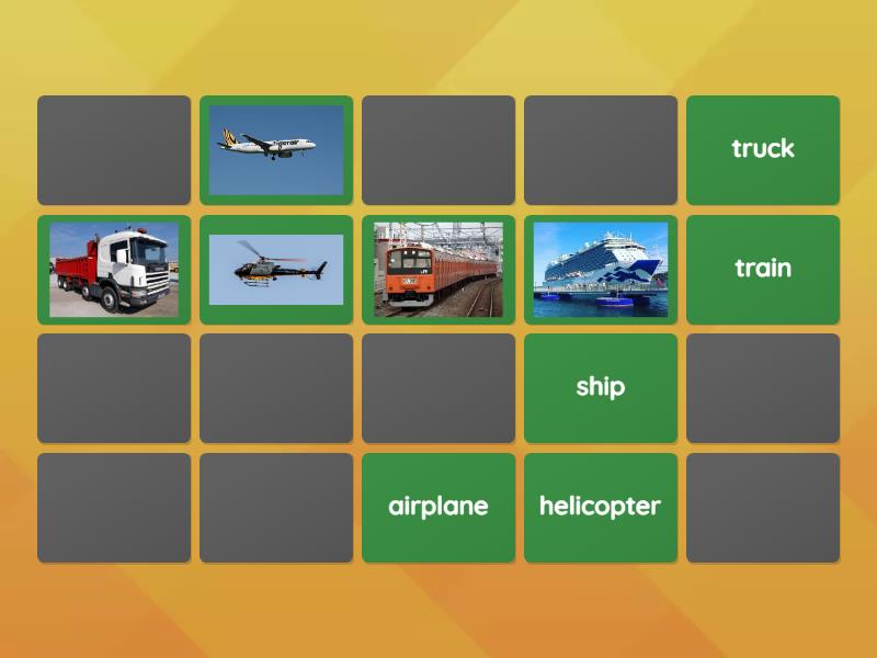Transports - Matching pairs