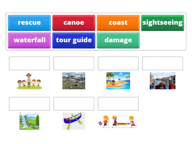 Unit 5 Key words 2 - Match up