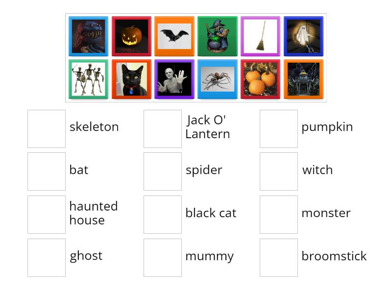 Halloween - Match up