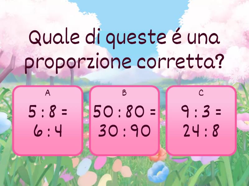 Problemi matematici - Quiz