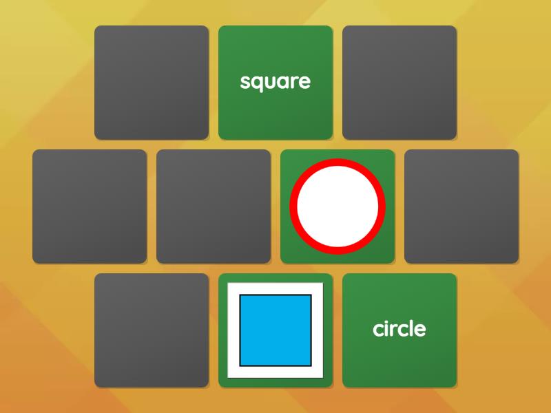 FF1 unit 10 shapes - Matching pairs